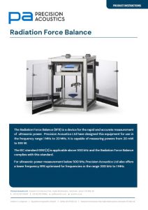 Reference - Precision Acoustics