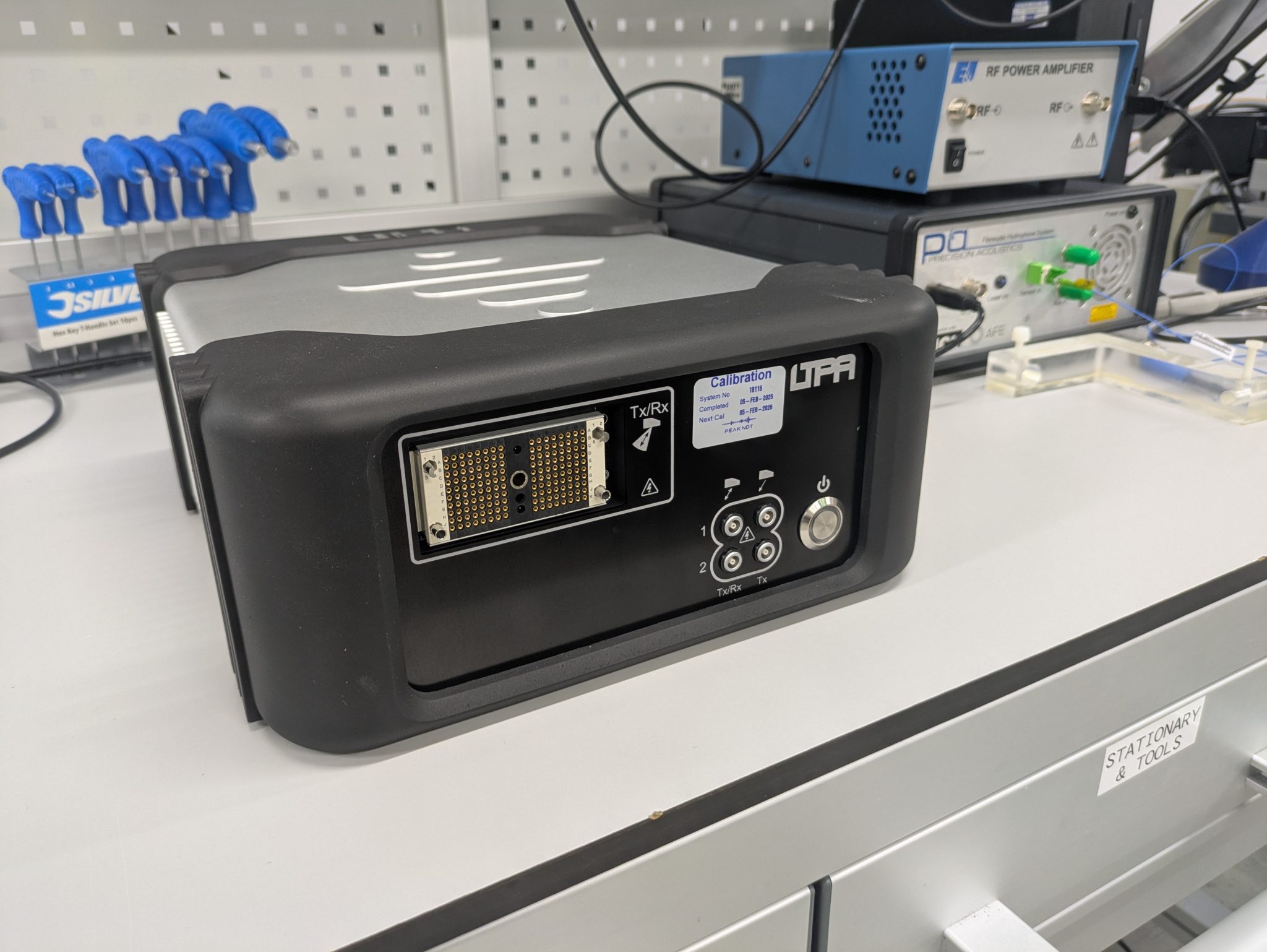 Precision Acoustics takes delivery of new phased array controller ...